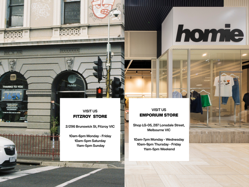 HoMie Melbourne Streetwear | Shop Clothing That Gives Back – homie.com.au